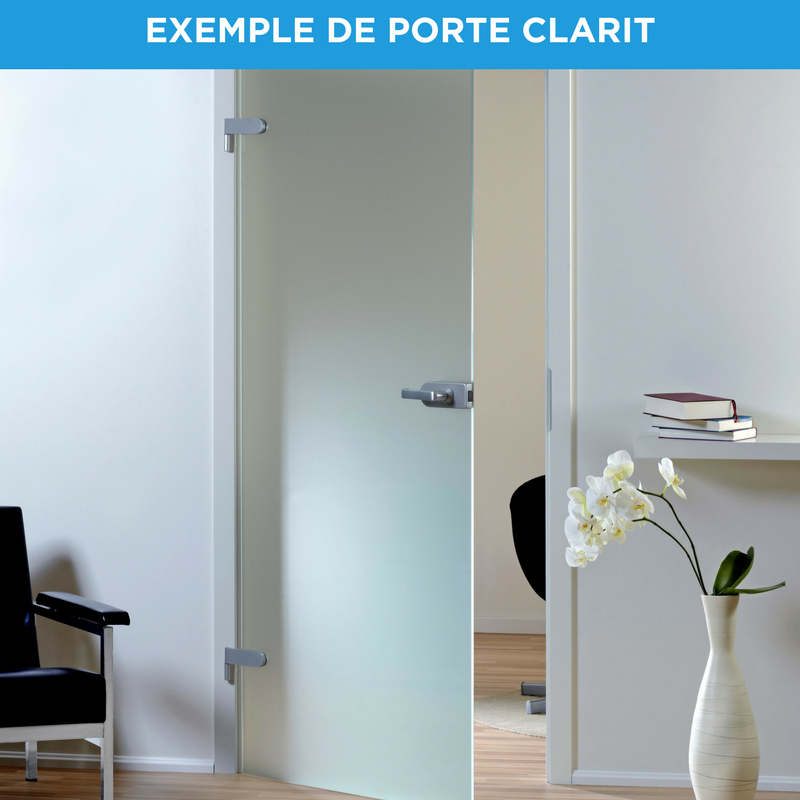 Porte Battante en Verre Sur Mesure | Verre Solutions